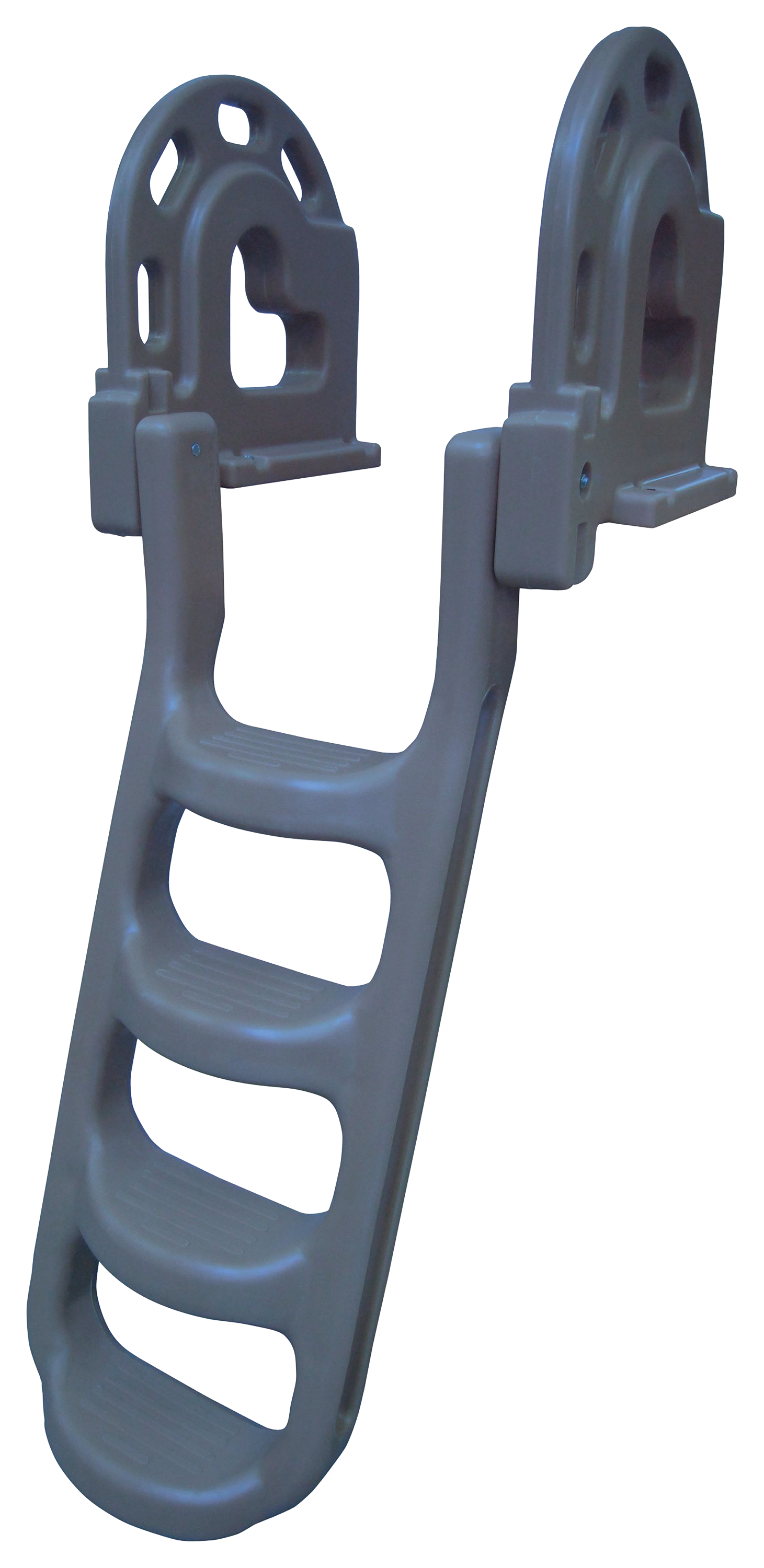 Dock Edge Polyethylene Stand Off Flip-Up Ladder | Cabela's